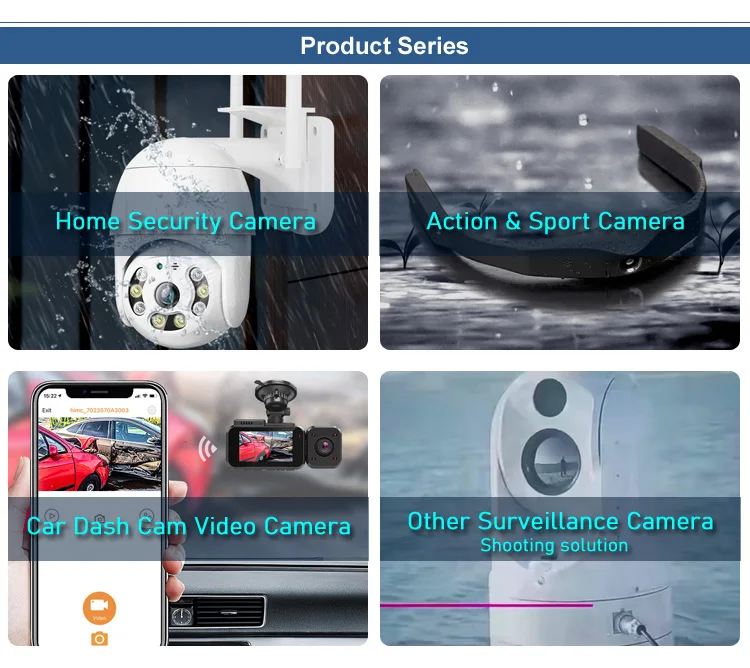 A7 Portable 1080P PTZ Camera 2MP WiFi Night Vision Motion Detection 2 ...