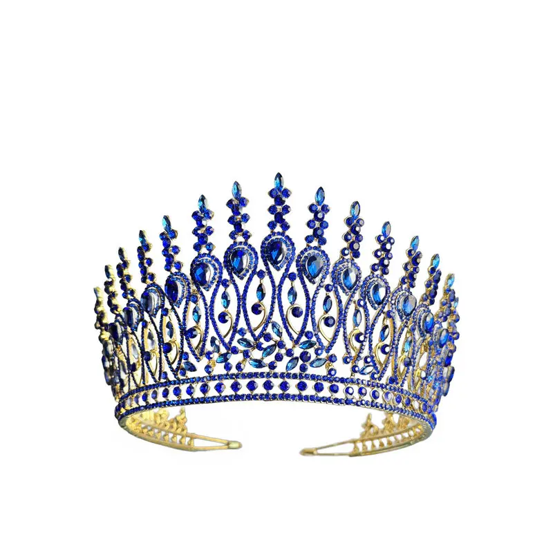 Qs 2024 New Arrival High Quality Big Wedding Princess Pageant Crown ...