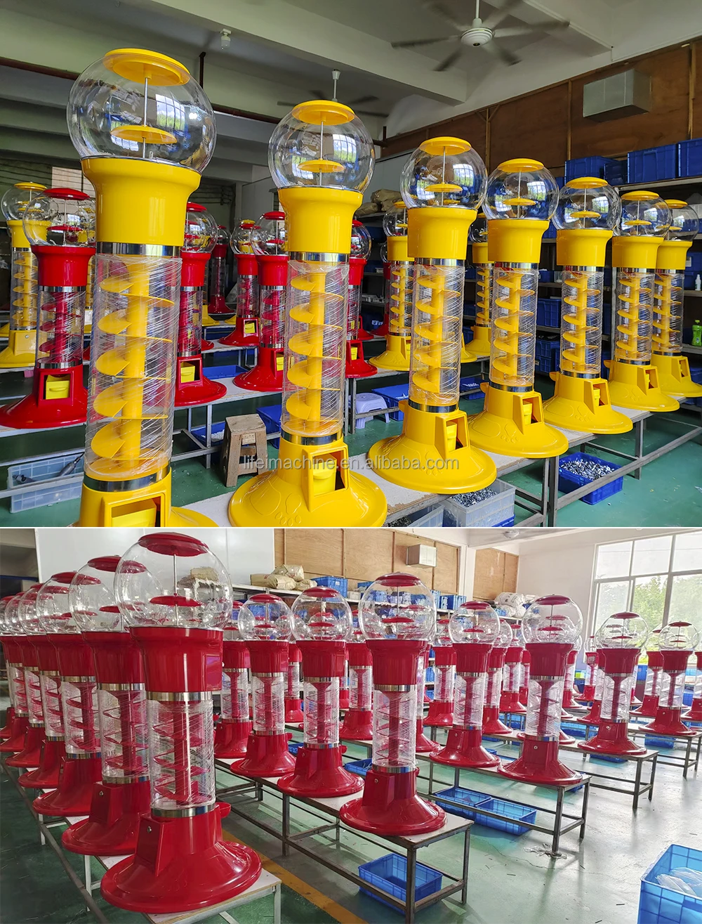 High Quality Spiral Gumball Capsules Vending Machine - Buy Capsule Toy ...