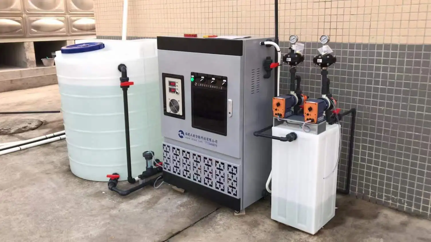 Electrochlorination Electrode Tubular Electrolysis Cell With Pvc ...