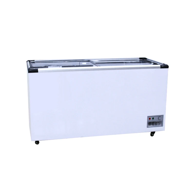 Wholesale Glass Commercial Food Chest Deepening Commercial Deep Freezer ...