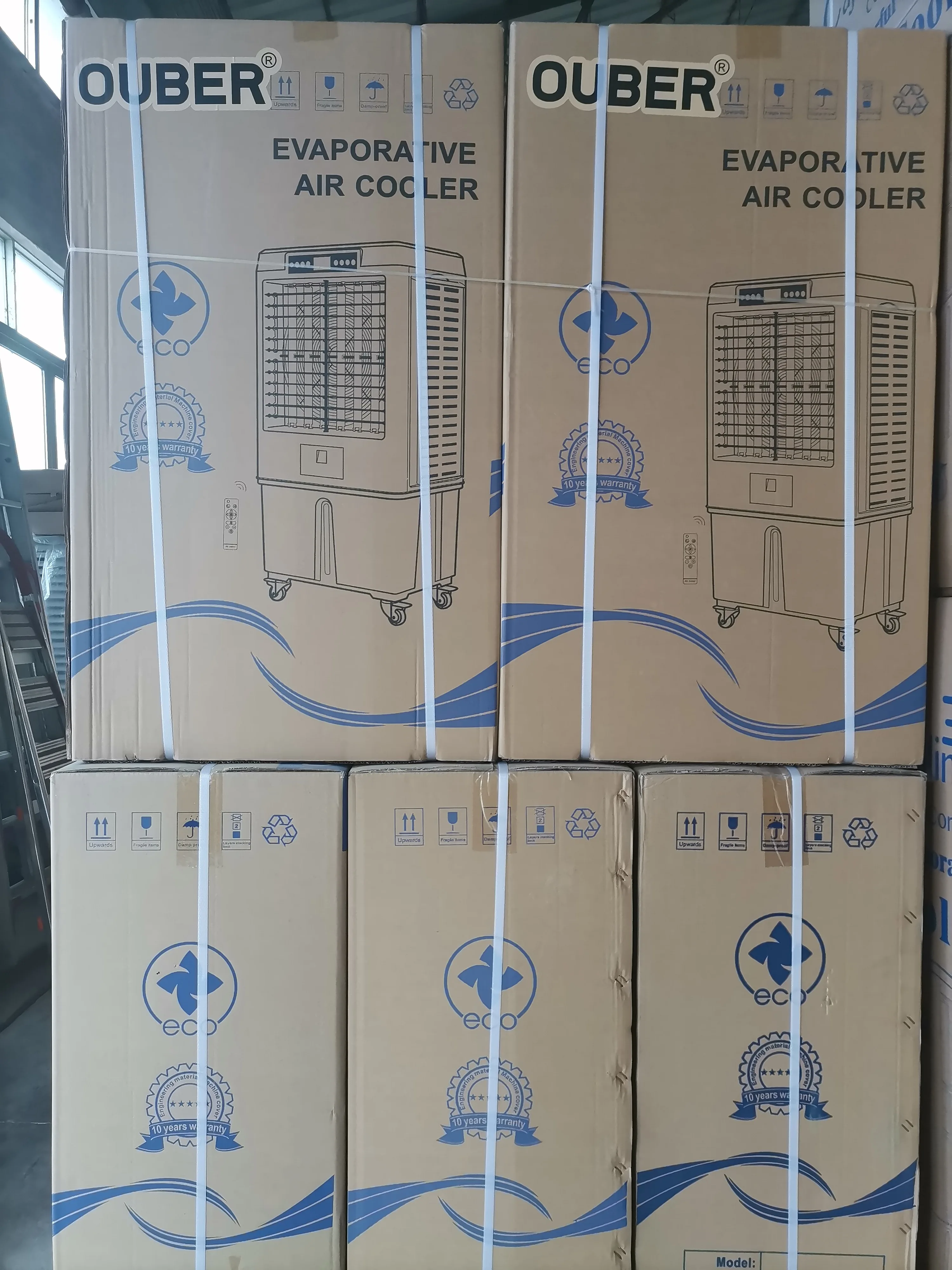 Ouber 4000m3/h Easy To Operate Portable Air Conditioner And Cooler ...