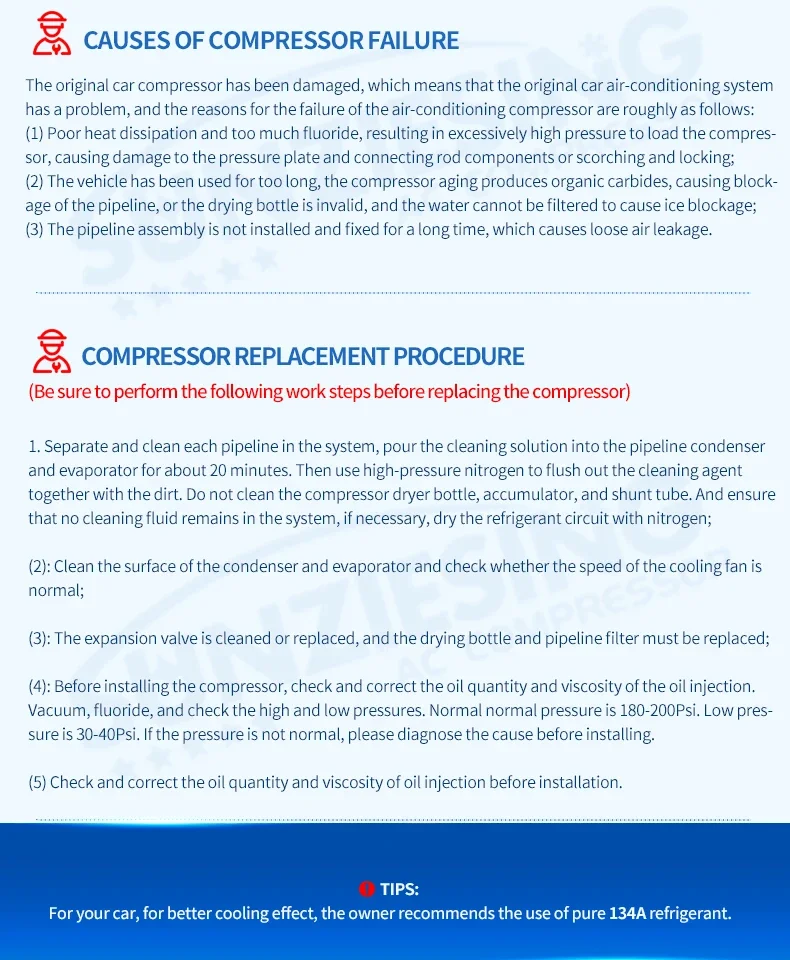 for Toyota Land Cruiser Lexus LX470 AC compressor 4.7L 1998-2007 ...