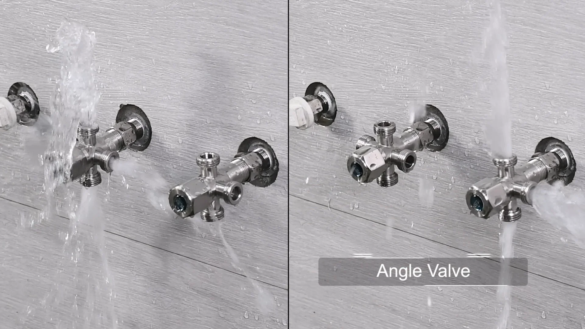 Wholesale Price 3 Way Angle Valve Toilet 1/2 Sus 304 Stainless Steel ...