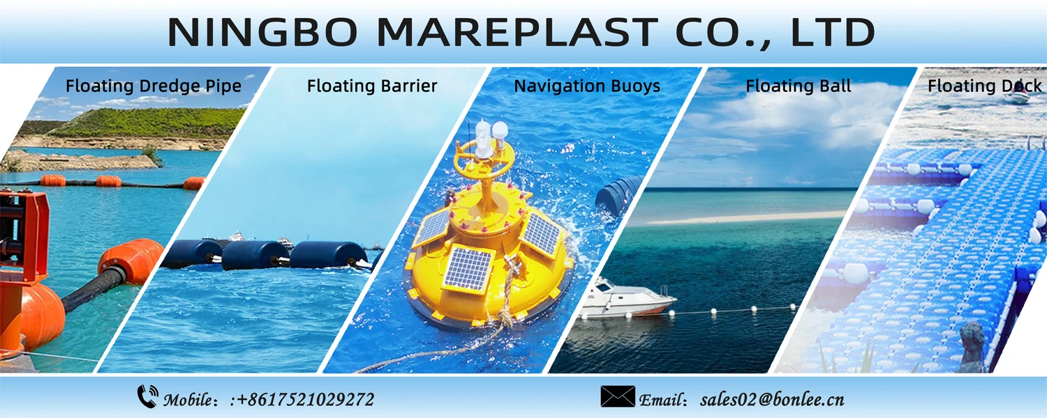 Plastic Foam Filled Floating Buoy with Piston Line Barrier Sphere ...