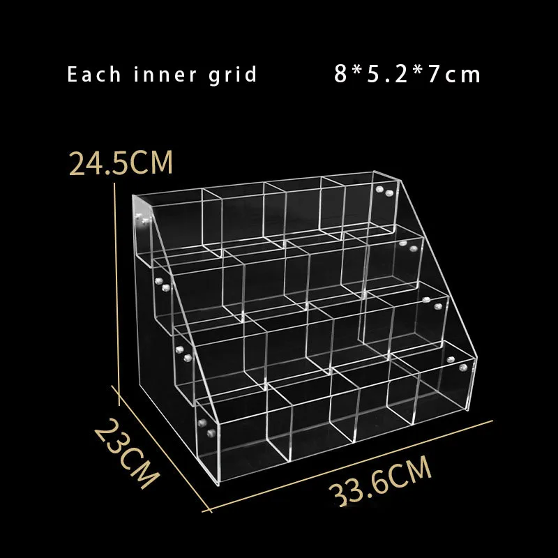 Multi-layers Detachable Clear Acrylic Stationery Display Stand Shop ...