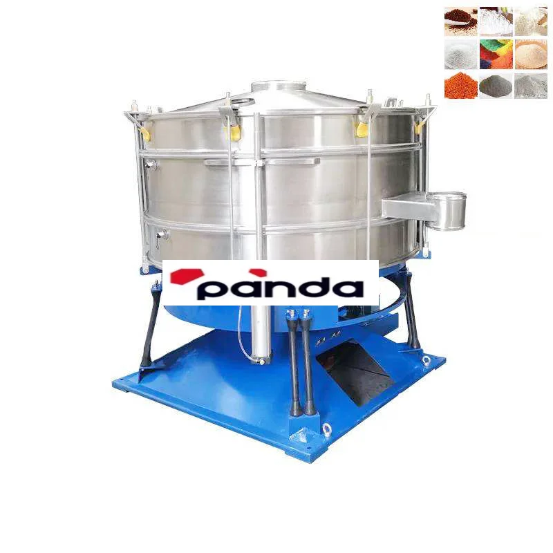 rotary vibro sieve for powder sieving/vibrating sieve separator ...