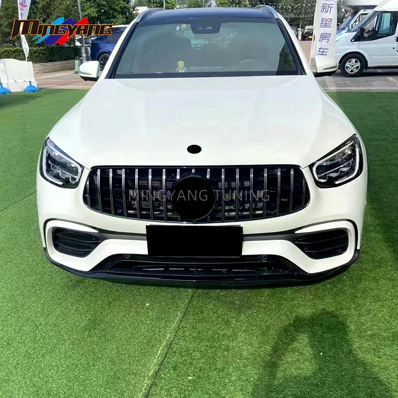 Upgrade Kit Car Bumper Bodykit for BENZ GLC 20-22Y X253 to GLC 63 Body ...