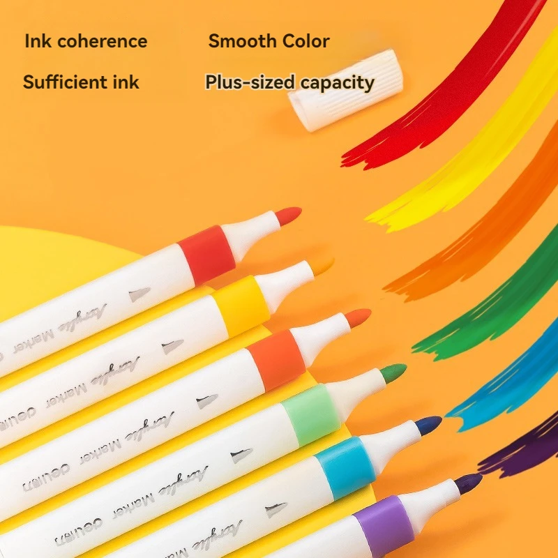 Deli HM922-48 Acrylic Markers - 1728pcs per Carton Set