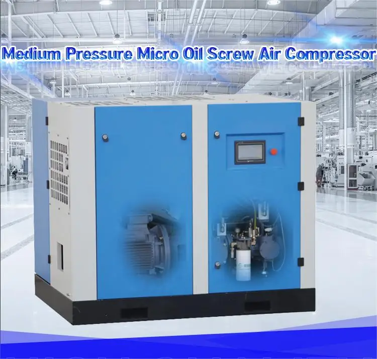 High Pressure Micro Screw Air Compressor 380V 50Hz 22kw Fixed Speed New ...
