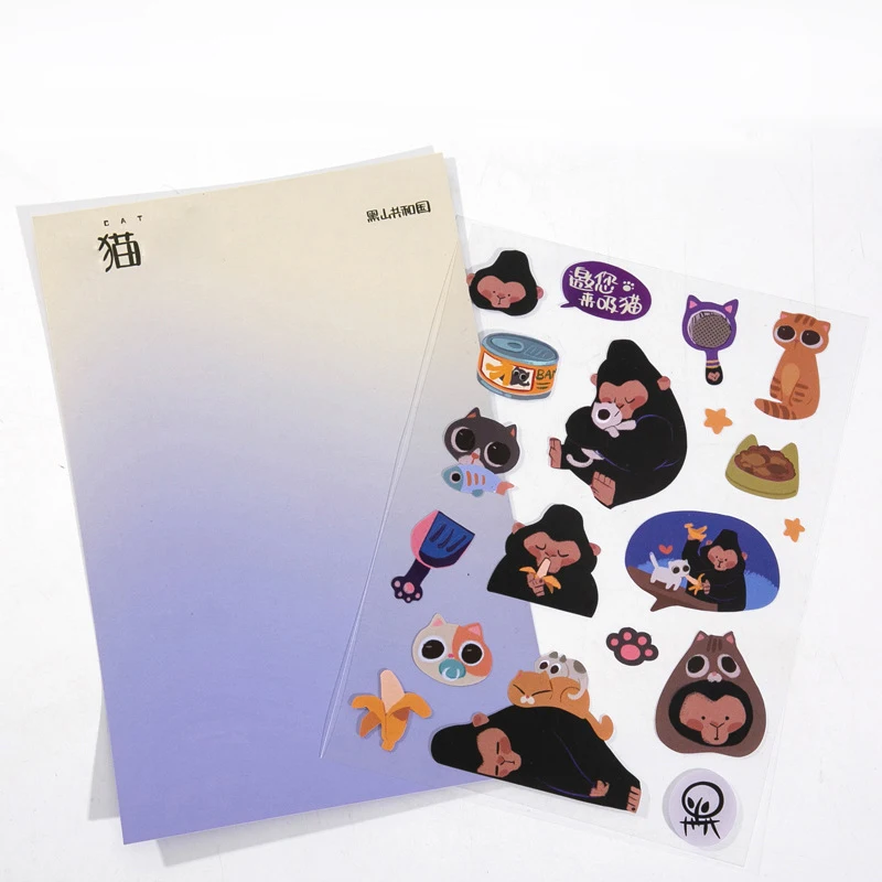 Customized Self Adhesive Anime Stickers Holographic Paper Vinyl Logo ...