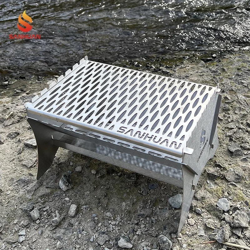 2023 Latest Rectangular Stainless Steel Sus304 Detachable Charcoal ...