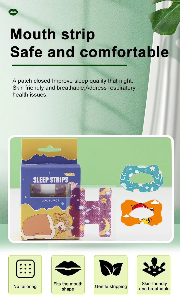 High Quality Lip Shape Mouth Tape Improves Sleep And Relieves Snoring ...