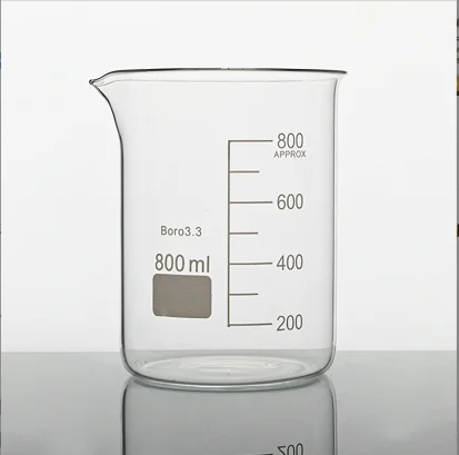 pyrex 250ml 1000ml 2000ml quartz measuring 100ml low form glass beaker ...