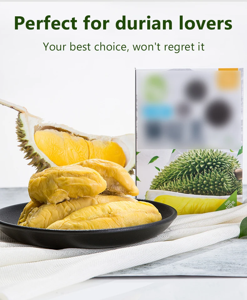 Fresh Durian From Malaysia Frrozen Durian Meat Musang King Durian Flesh ...