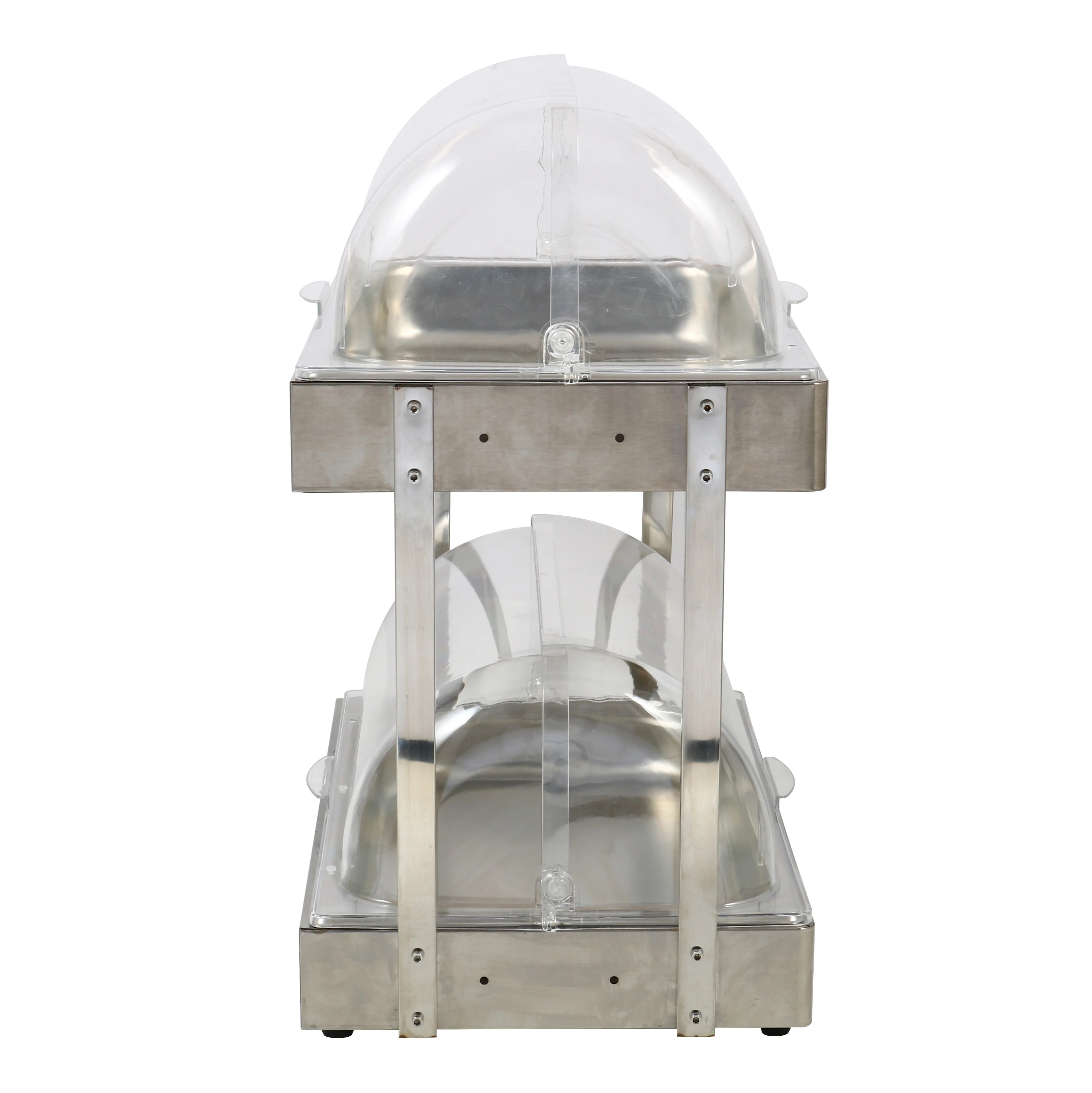 Commercial Curved Hot Buffet Food Display Warmer With Pc Cover - Buy ...