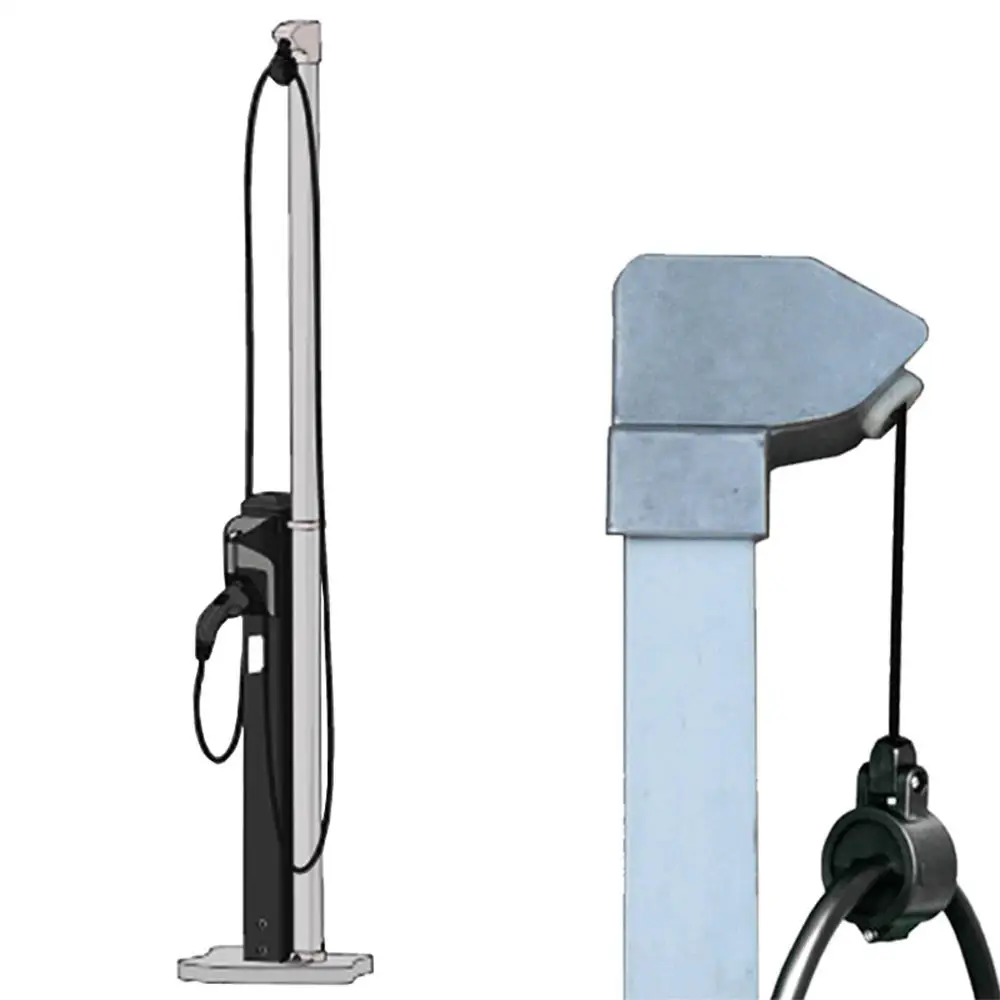 EV Charger Cable Retractor - Reliable 6.5KG Tension