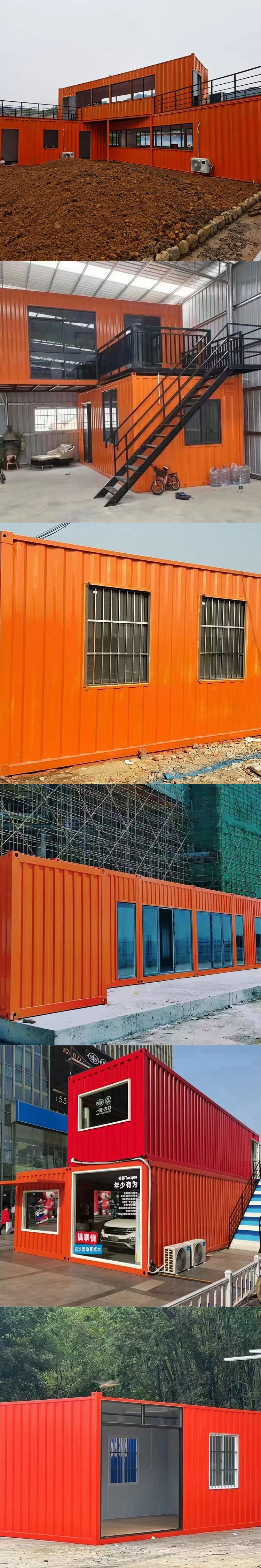 Factory Custom Prefab Shipping Container Homes 2 3 Story Prefabricated ...