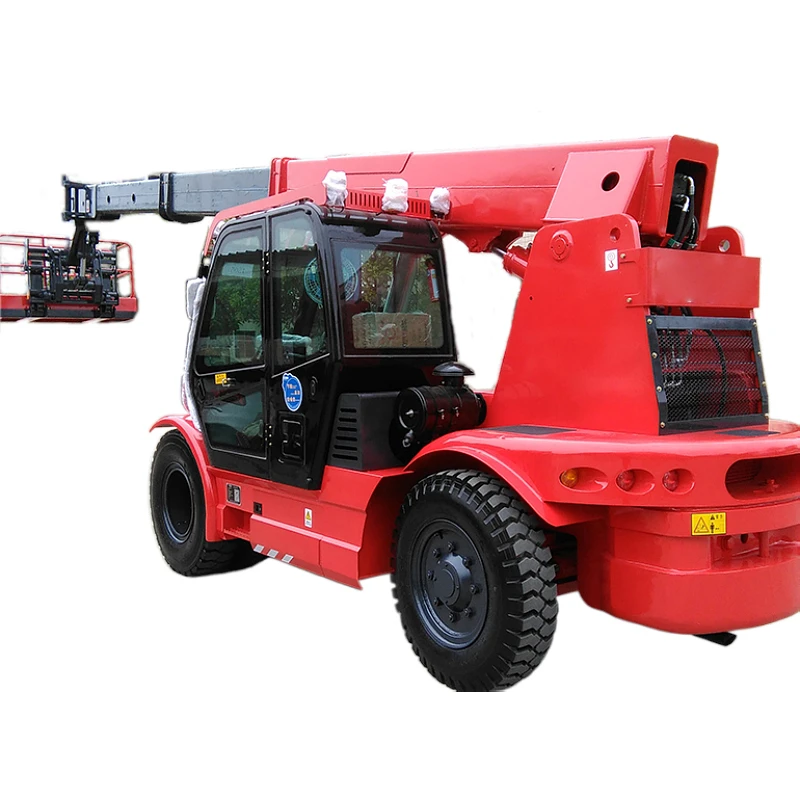 Telehandler Telescopic Handler Forklift 3.5 Ton 14 Meter Small Remote ...