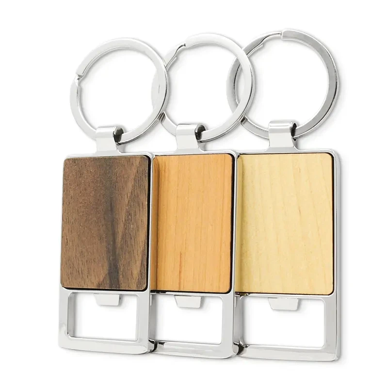 High Quality Blank Sublimation Rectangle Keyring Key Chain Custom Metal ...