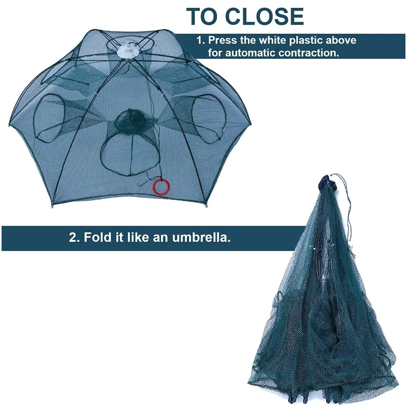 Umbrella Fish Trap - Portable and Efficient Fishing Tool
