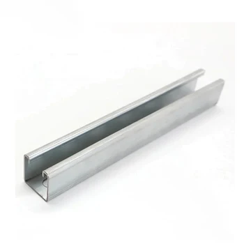 Hot Dip Galvanized Slotted Steel Metal Framing Strut C Type Steel ...