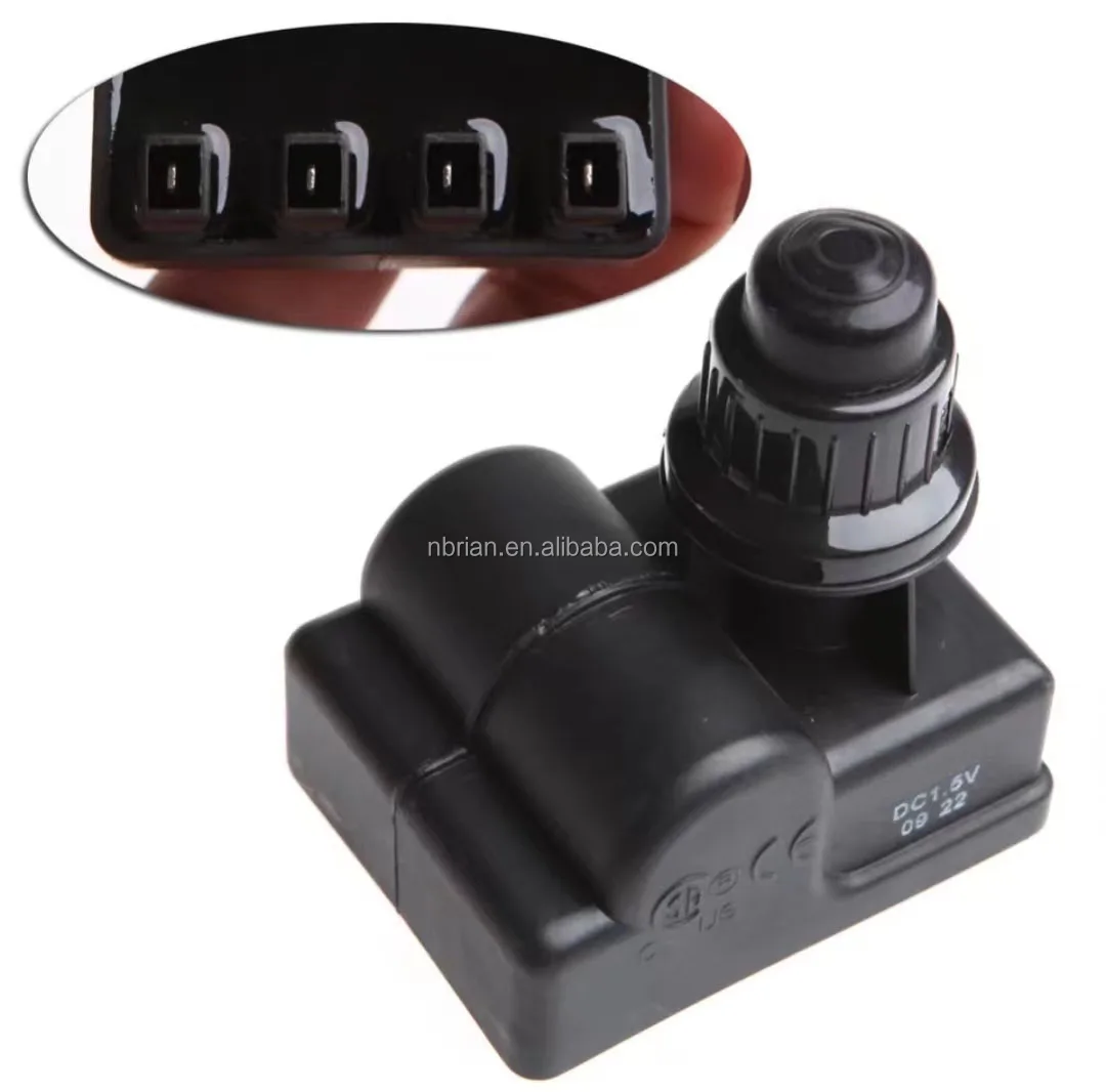 Push Button Piezo Igniter Cable Wire with Ceramic Electrode
