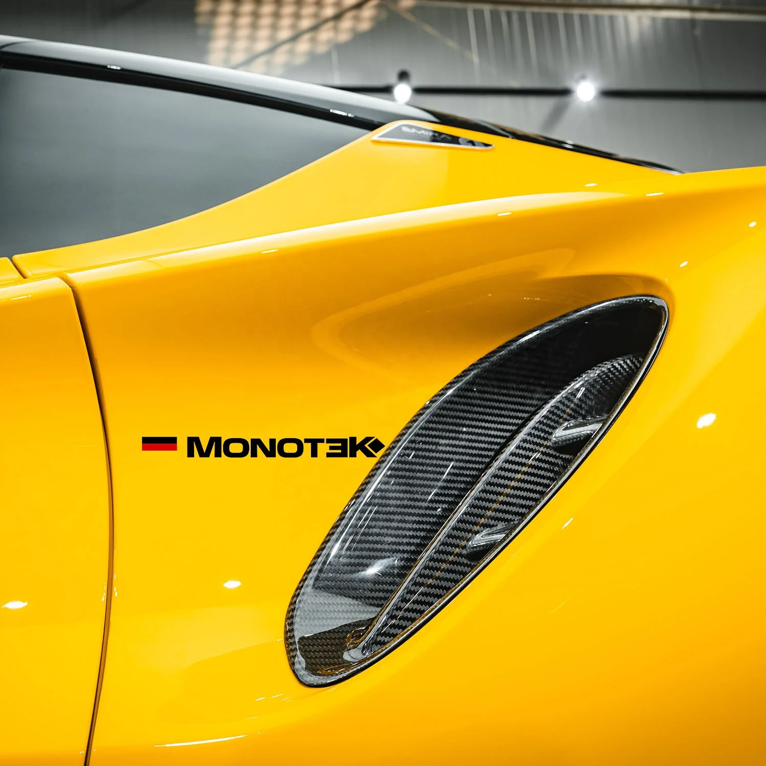 Car Rear Fender Air Intake Trim 2pcs Carbon Fiber for Lotus Emira 2021 ...