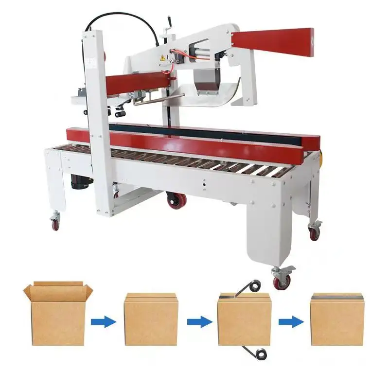 Efficient Carton Sealing with Adhesive Tape Box Case Flaps