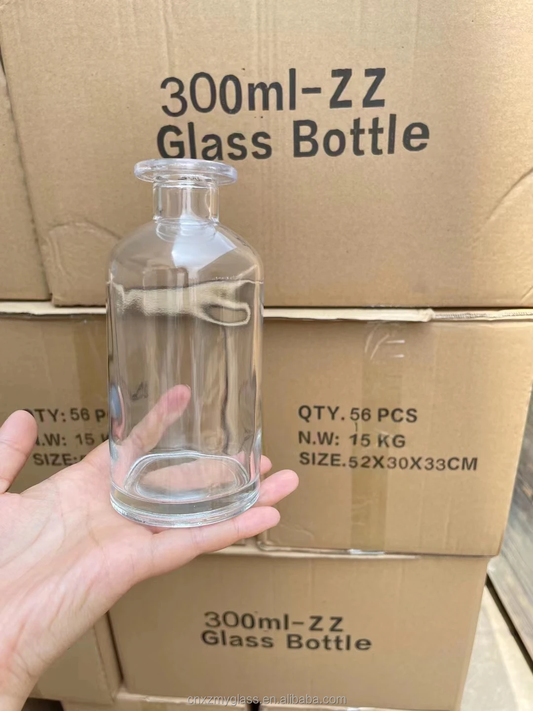 High Quality Empty Glass Reed Diffuser Bottles - 100ml, 200ml, 300ml