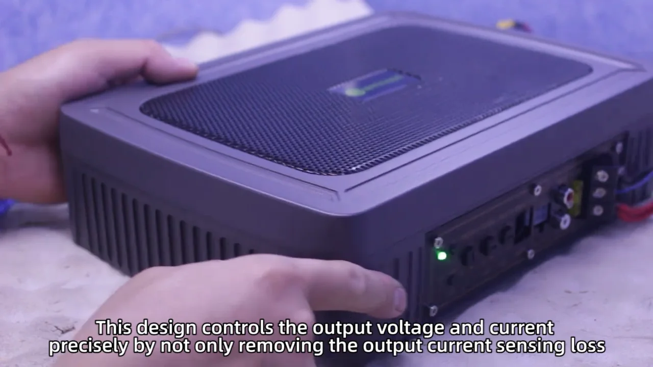 Sennuopu Active Subwoofer Amplifier Car Speakers Under Seat Audio Sub ...