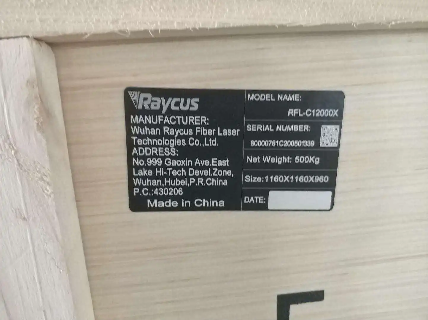 8kw-12kw Raycus Rfl-c12000x Fiber Laser Power Source Generator - Buy ...