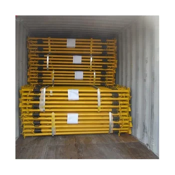 Adjustable Height Scaffolding Steel Formwork Support Pillar Galvanized ...