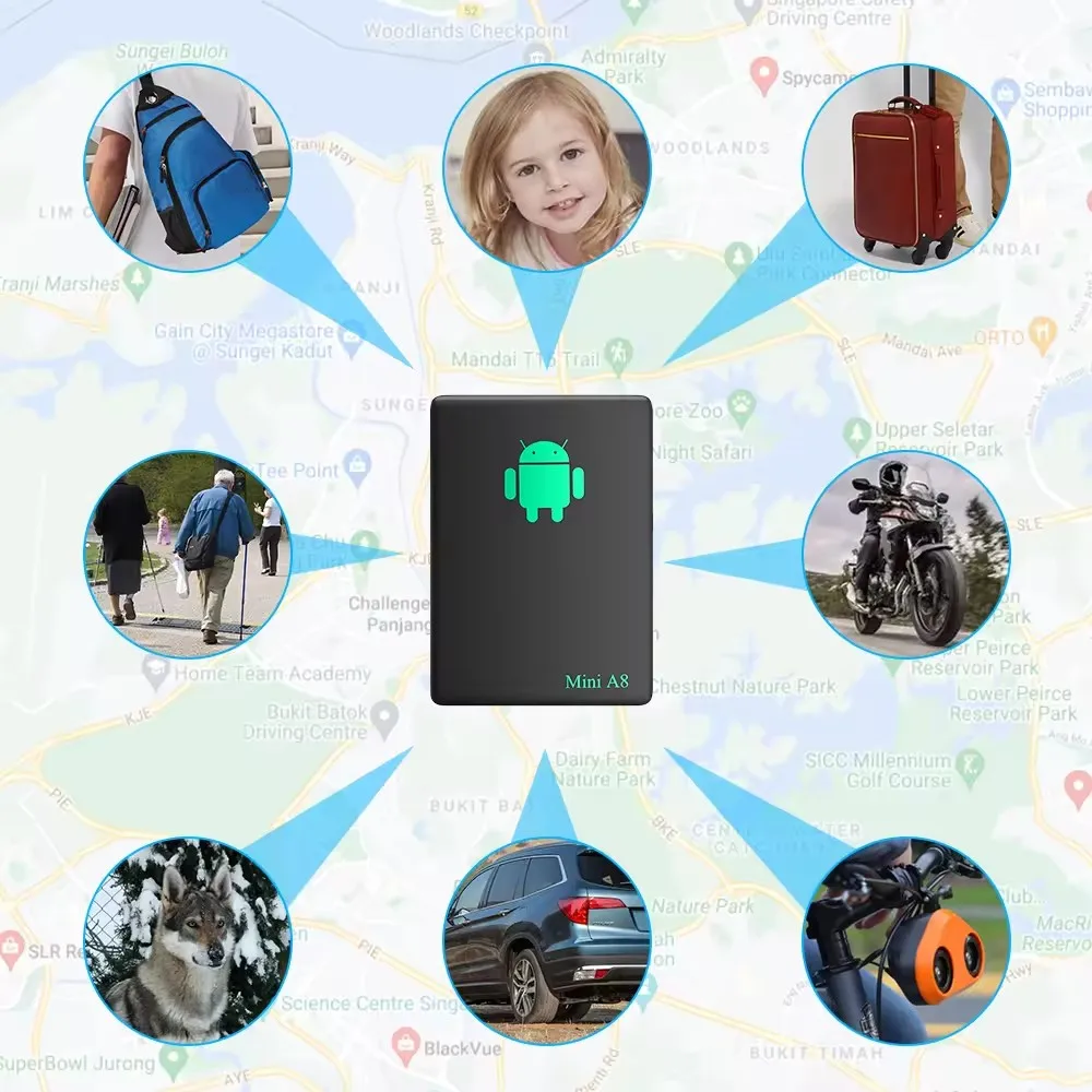 A8 Smart Mini GPS Tracker - Safe & Reliable Family Tracking