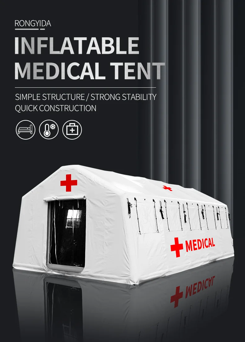 Inflatable Triage Tent For Application Of Inflatable Medical Tent Field ...