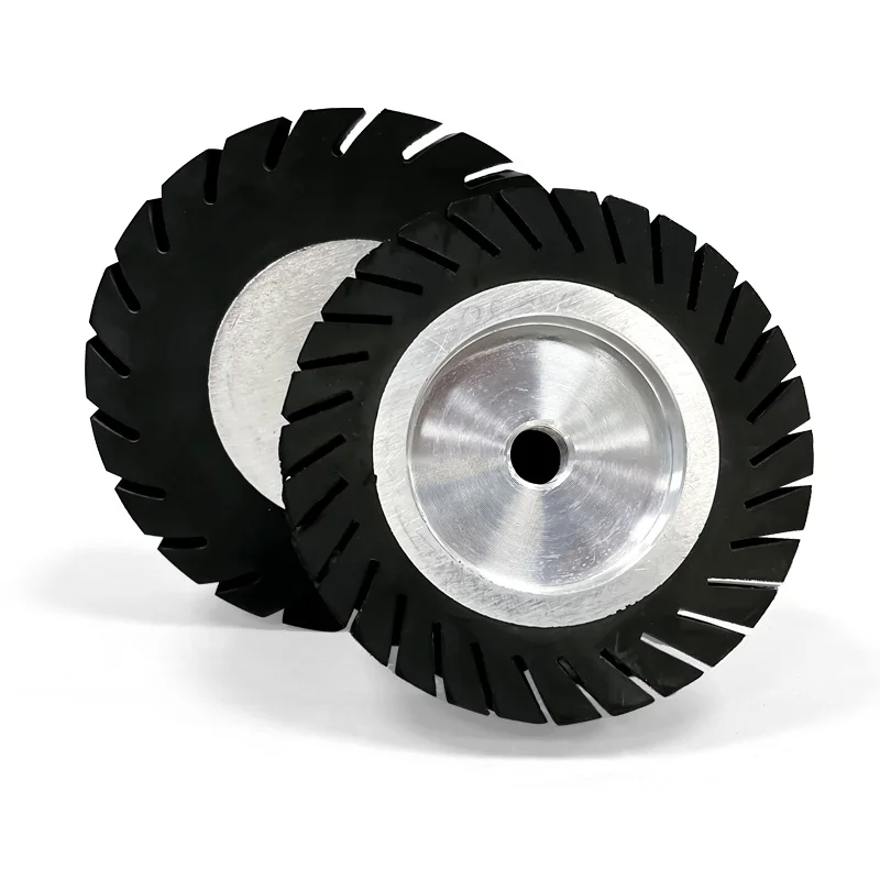 Customized sizes Rubber Expander Wheel Motor DIY Abrasive Grinding ...