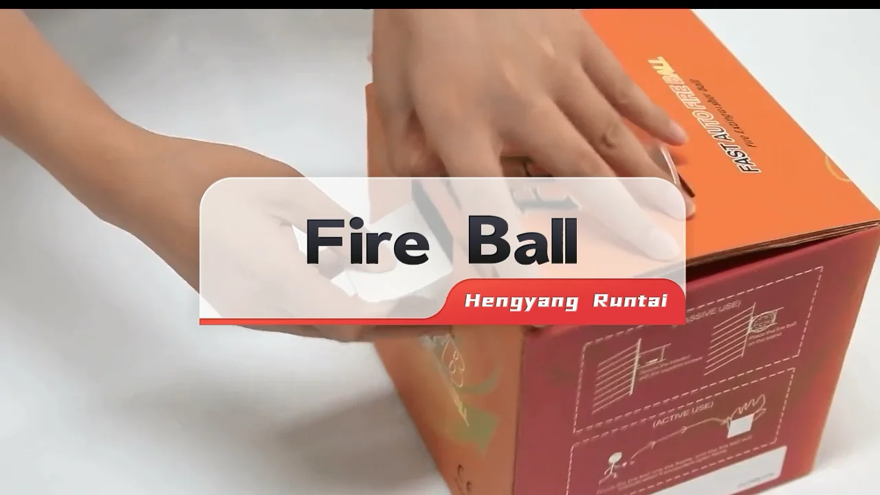 Fafb Ball Runtai Hot Selling Hand Hold Fire Extinguisher Ball / Abc ...
