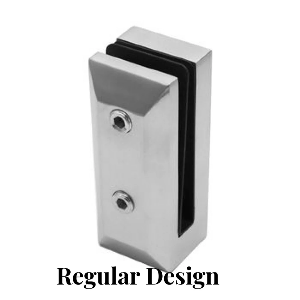 Stainless Steel Balcony Handrail Stair Railing Floor To Glass Railing Pool Fence Glass Sidewall