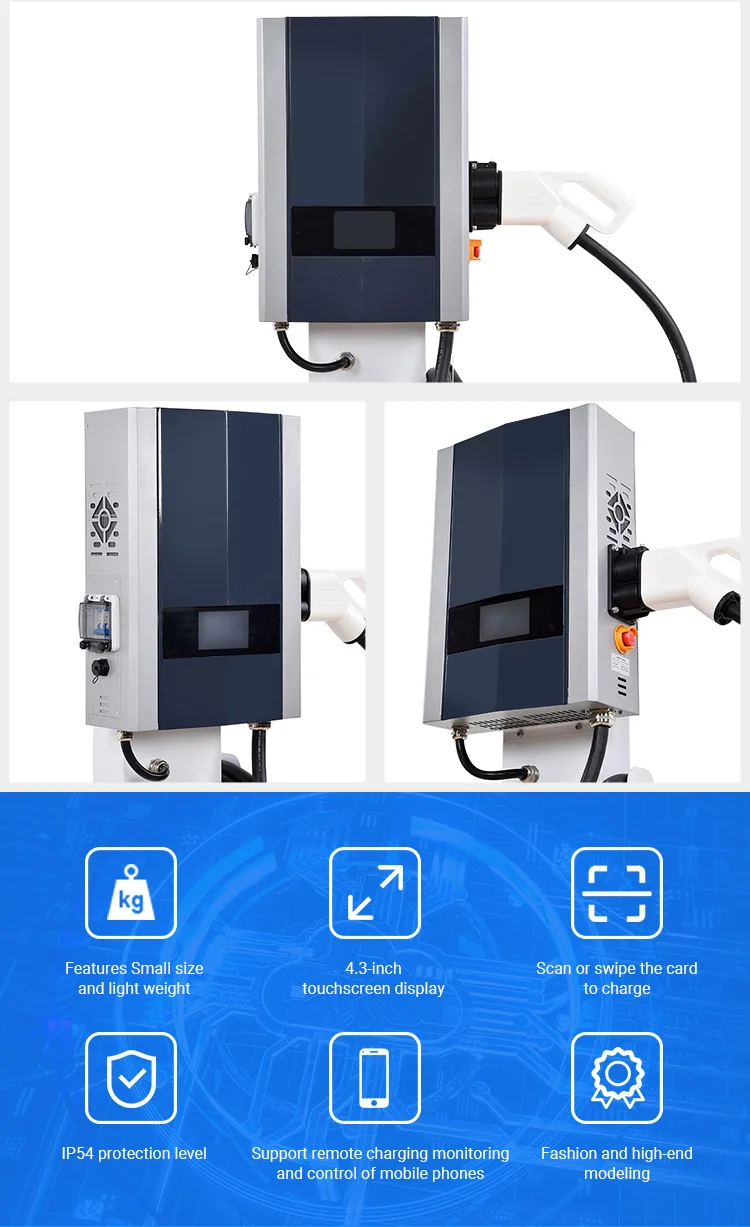 Dc Charging Station Ocpp 30/40kw Pile Fast Ev Charger Electric Vehicles ...