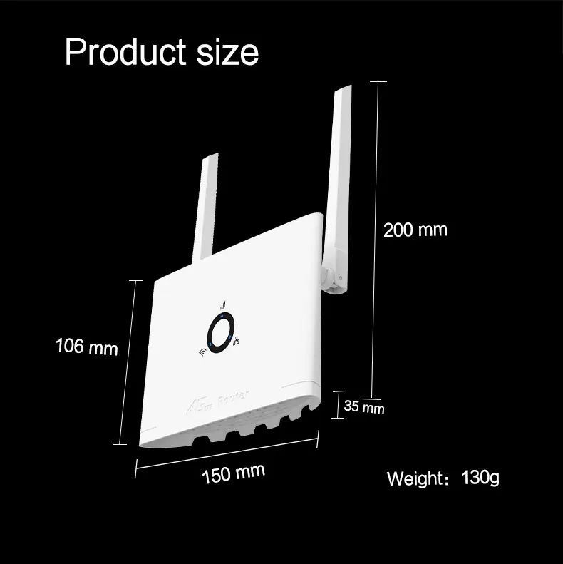 Factory Supply High Speed Network 4g Router with Sim Card Pocket Router ...