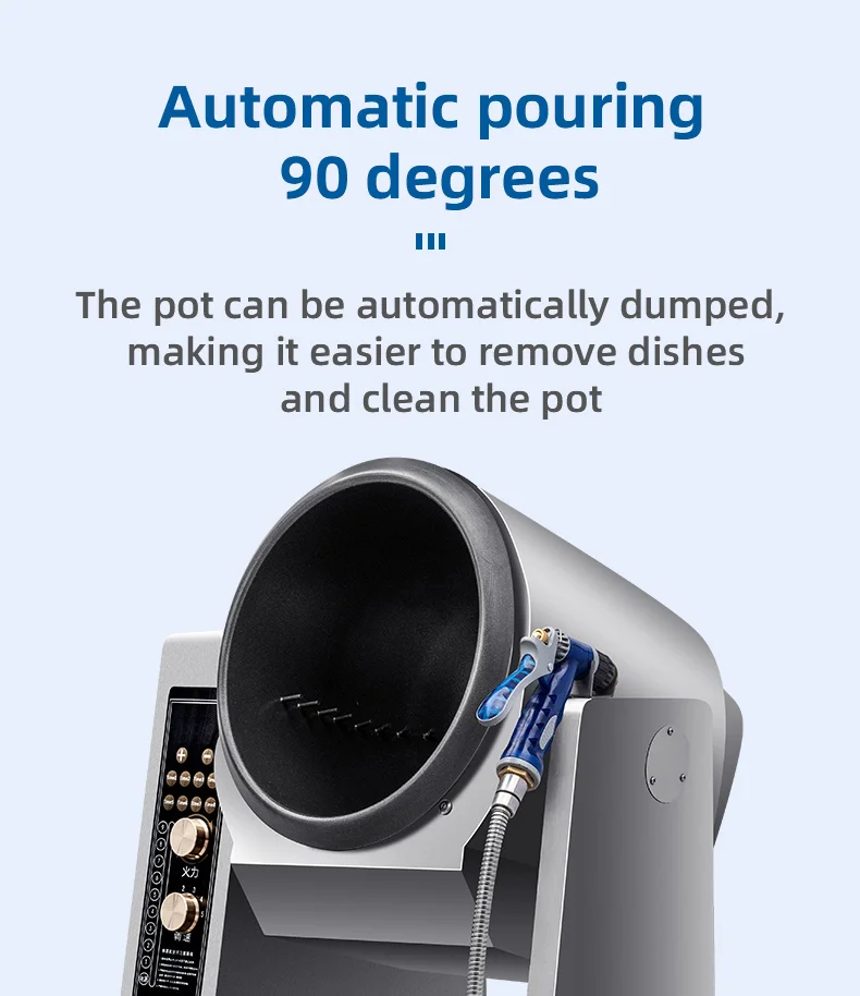 Multifunction Robot Stir Fry Cooking Machine - Intelligent & Automatic