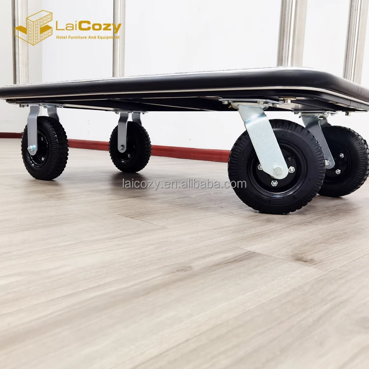5 Star Hotel Lobby - Laicozy Bellman Trolley & Birdcage Cart