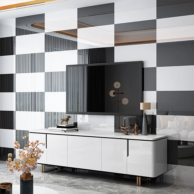 3D Peel and Stick PVC Floor Wall Tiles - Versatile & Durable