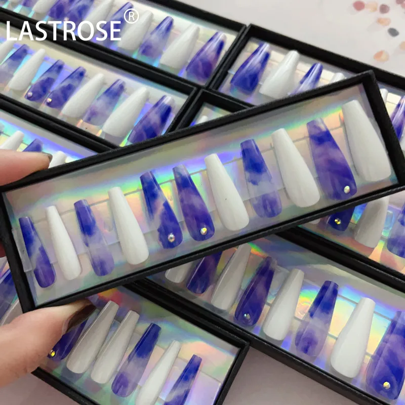 Wholesale Nail Art Box - Press on Nails Clear Package