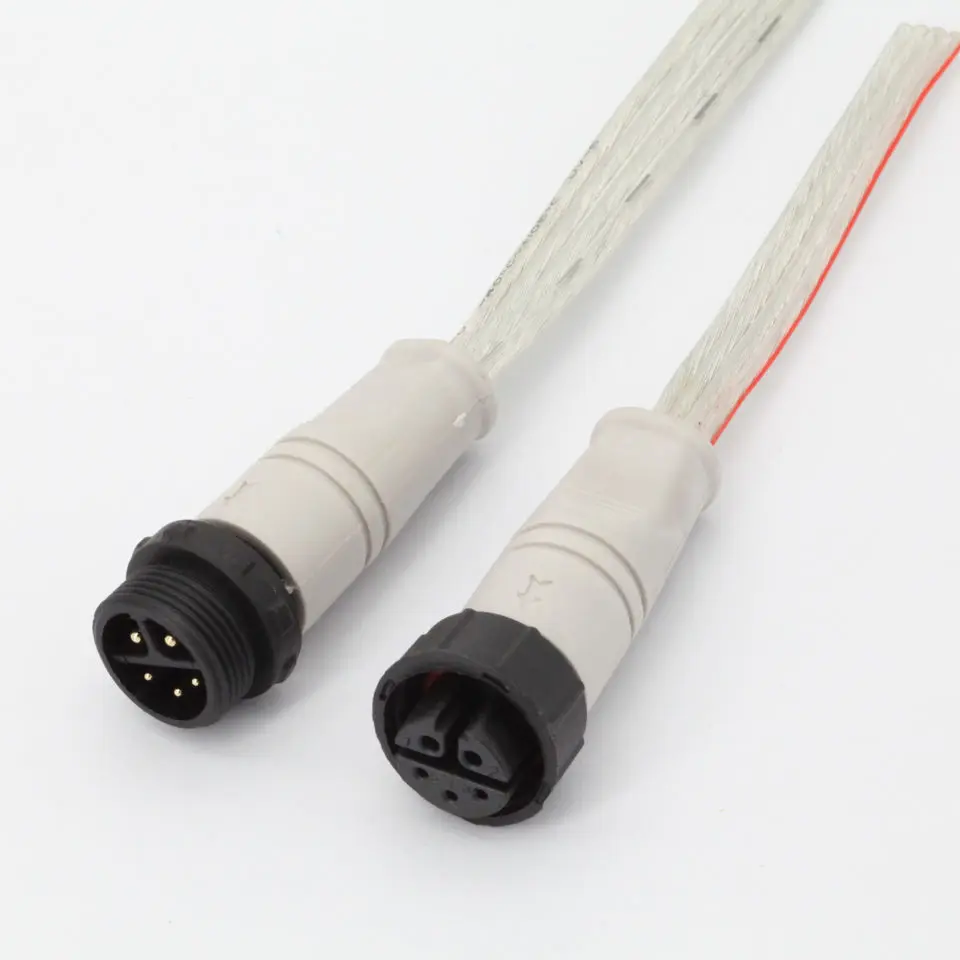 Jiahui M5 M8 M12 M16 M20 M23 Cable Connector 2 3 4 5 6 8 12 Pin Ip68 ...