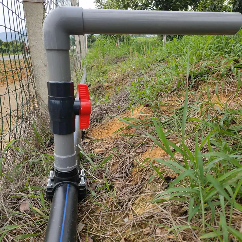 Hdpe Pp Pipe Irrigation Fitting Saddle Clamp For Farm Irrigation Systems - Buy Saddle Clamp For ...