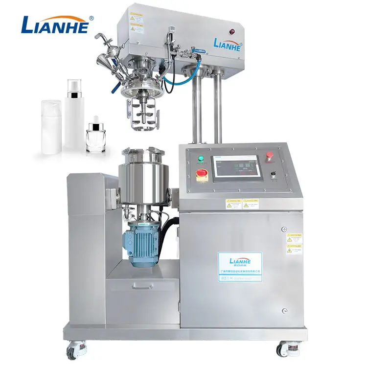 Laboratory Vacuum Emulsifying Homogenizing Machine Body Cream Vacuum ...