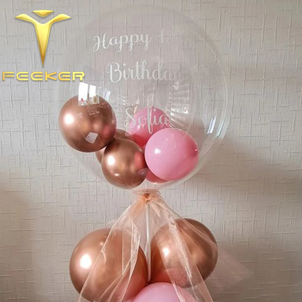 Mini Foil And Transparent Bobo Balloon Bubble Globos On Global Digital ...
