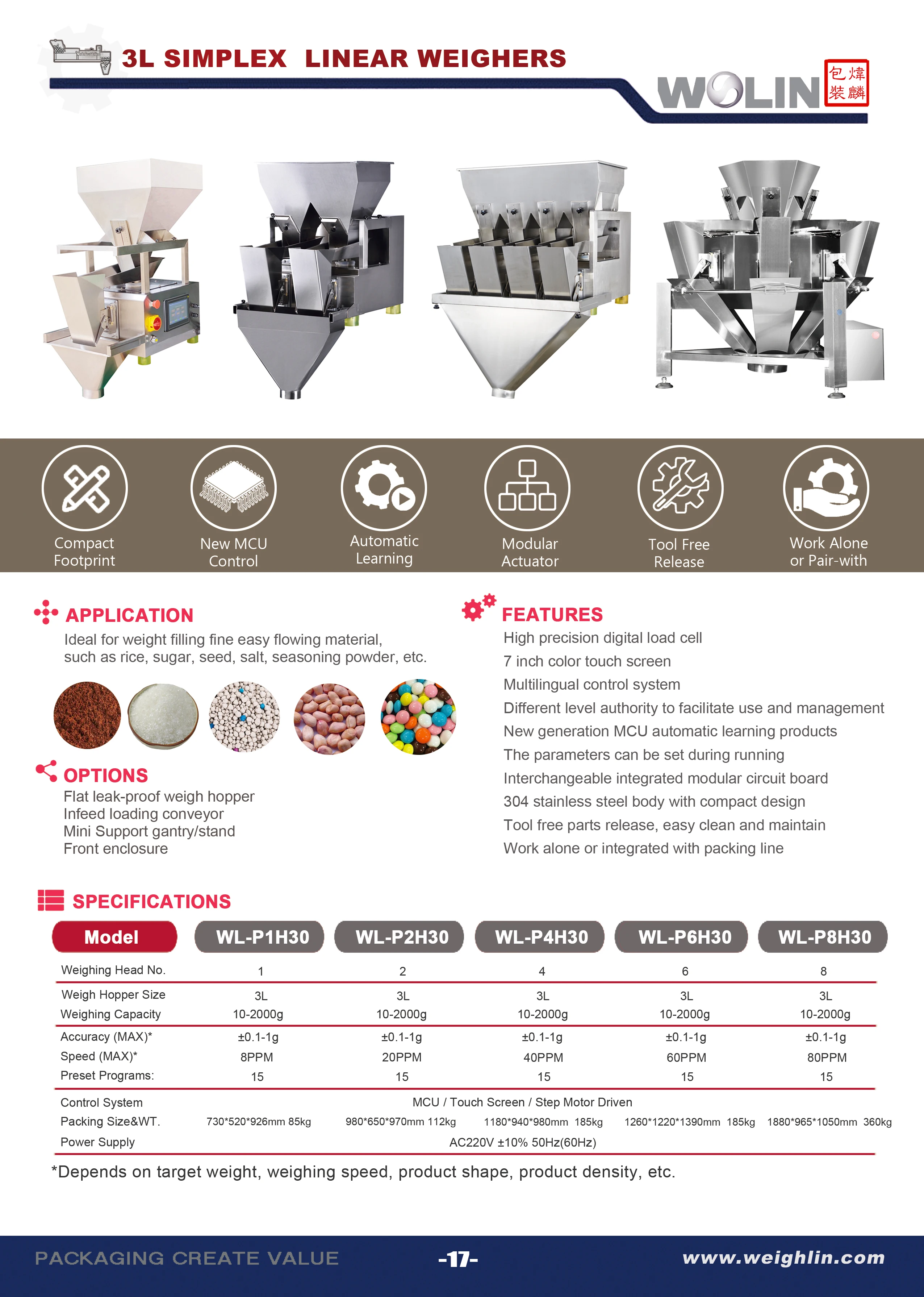 Smart Scale 2 - 10 Simplex Shape Automatic Filling Machine