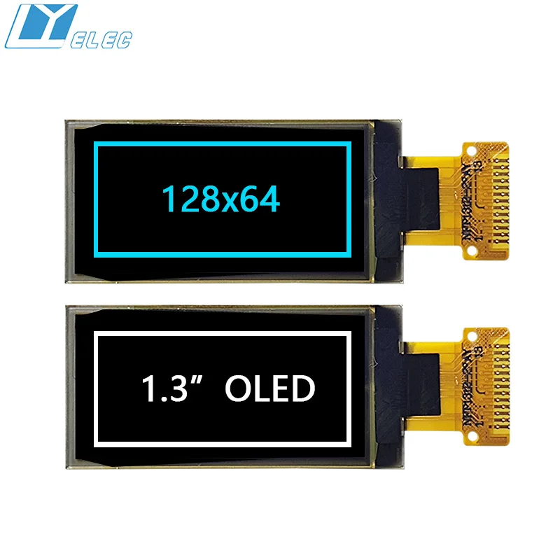 1.3 Inch OLED Display - 128x64 Resolution with SSD1312
